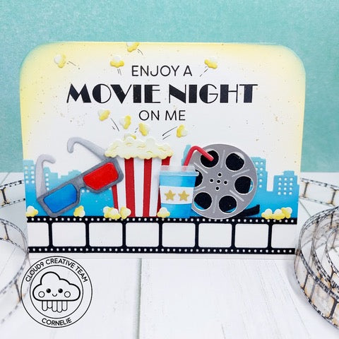 Cloud9 Crafts DT Inspiration: Movie Themed Gift Card feat. My Favorite