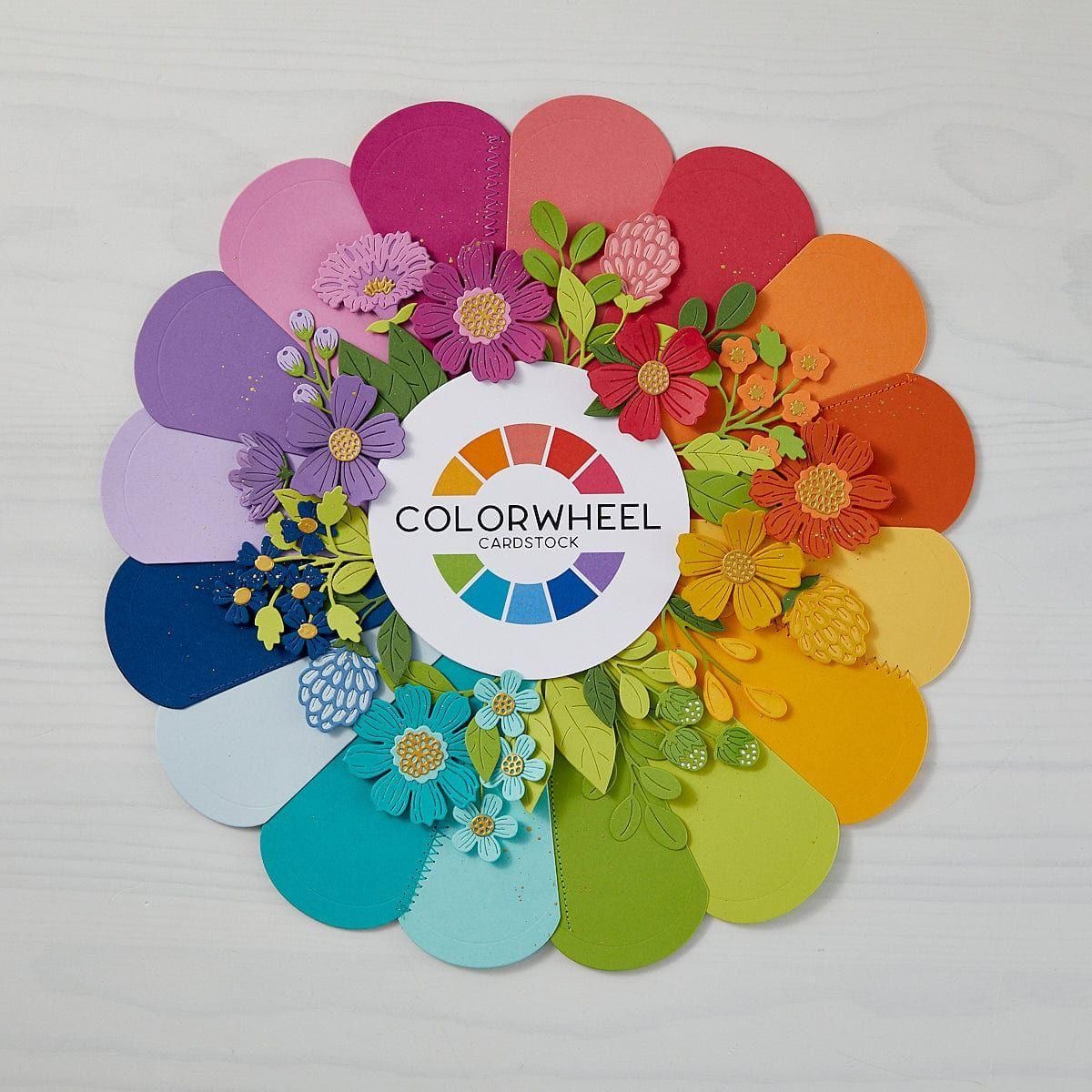 CS-8-146 Spellbinders - Anchor Colorwheel Cardstock 8.5" X 11" (10 ...