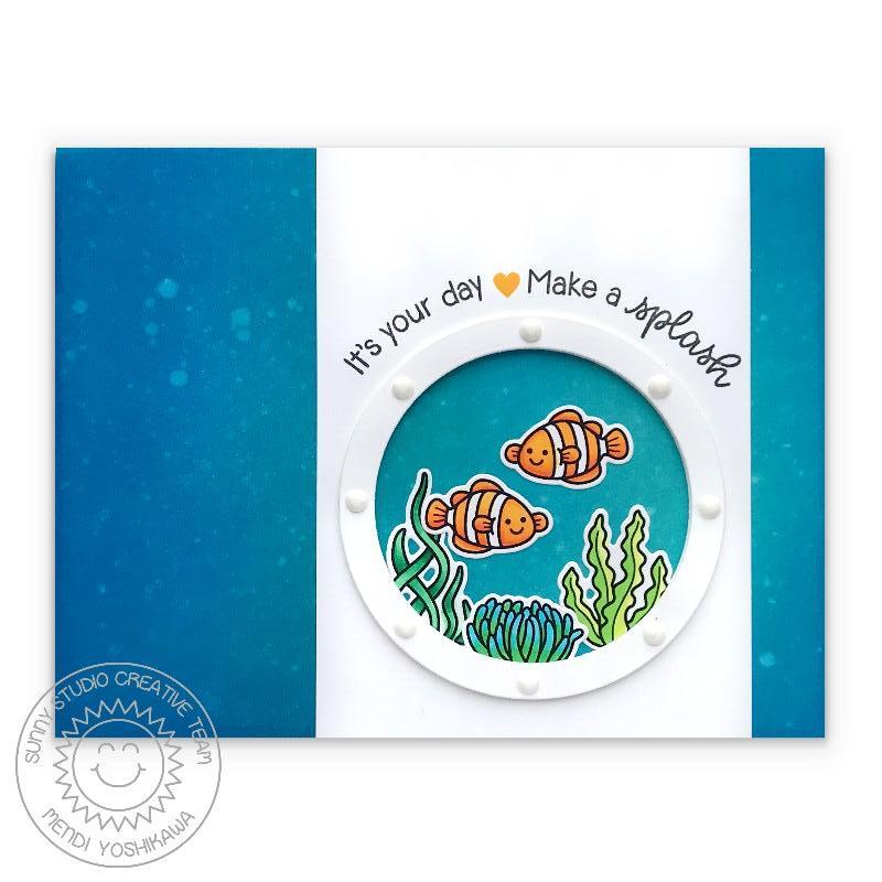 SSCL-216 Sunny-Studio - Best Fishes Clear Stamps 2019 April Summer ...